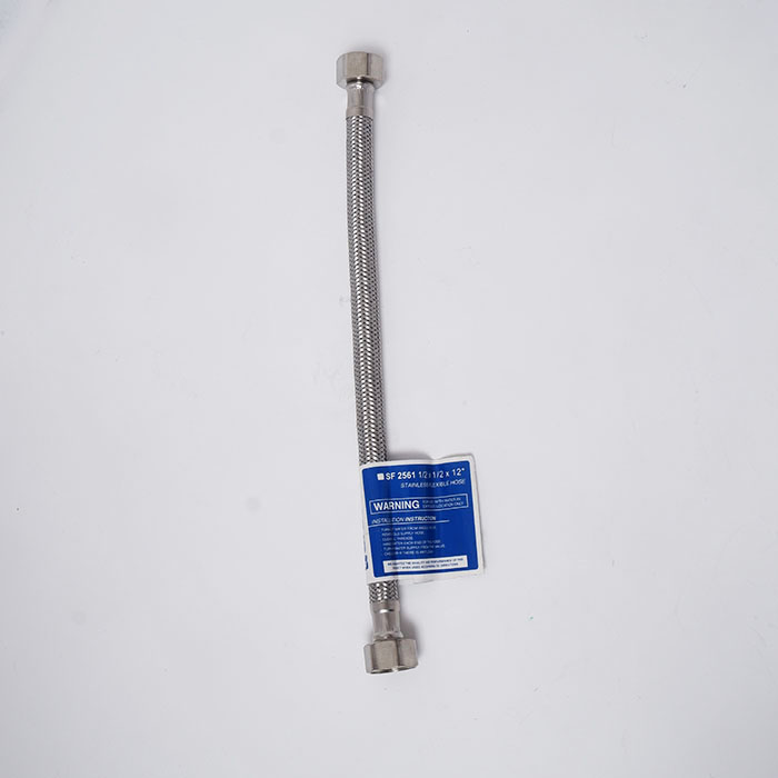 Stainless Steel Flexible Hose 1/2" x 1/2" x 12" - CMA