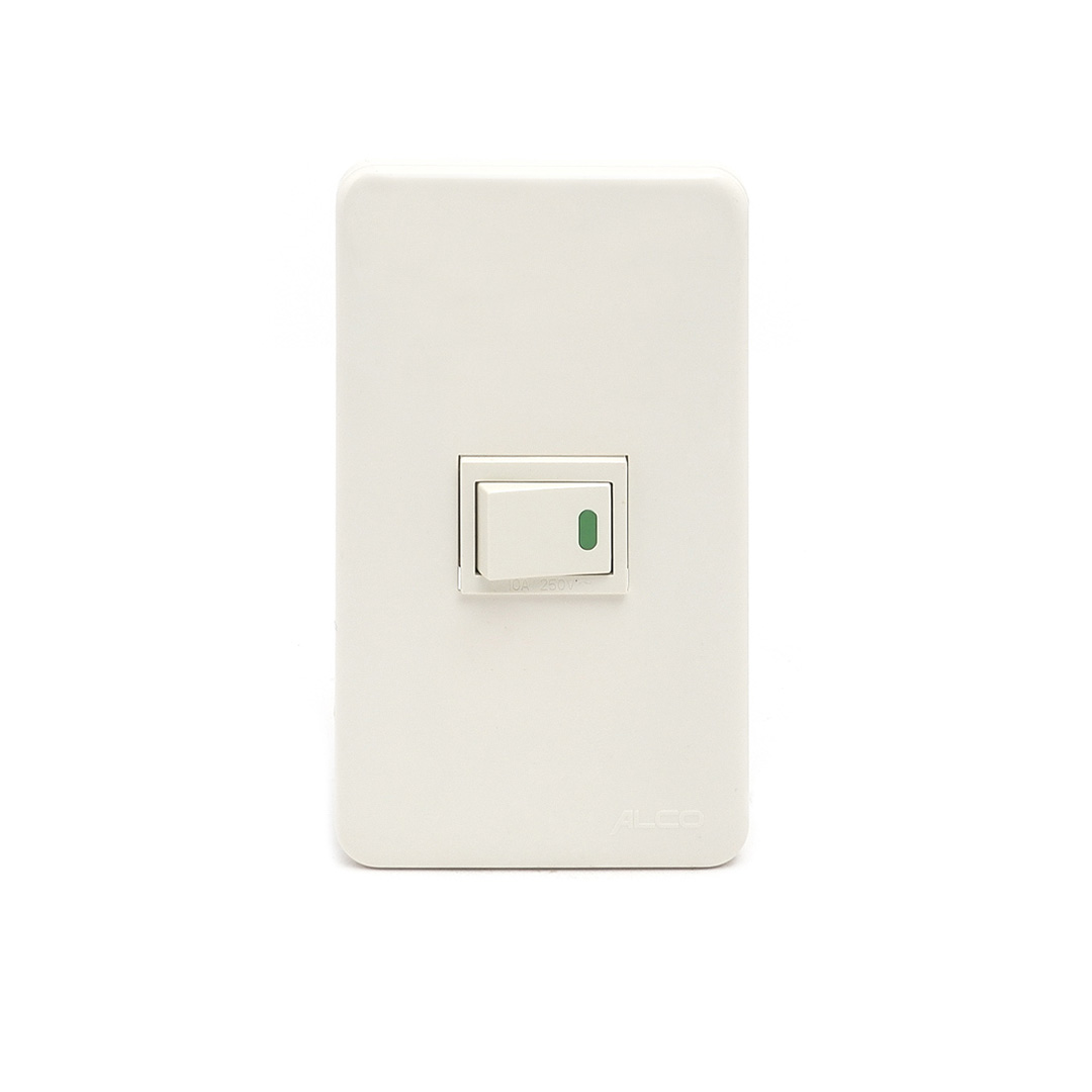 Classic Series 1 Gang 1 Way Switch with Reflector Set - CMA