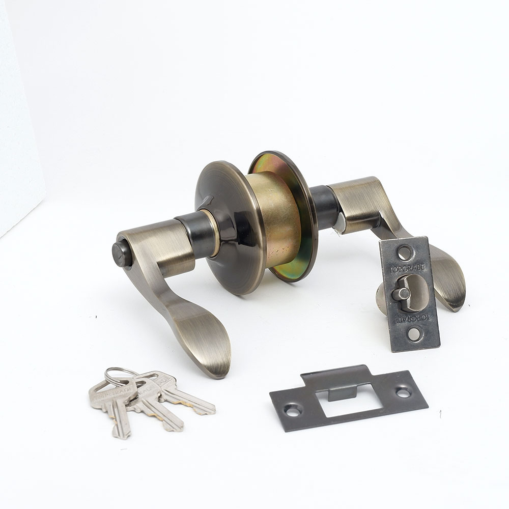 Cylindrical Lever Lockset Antique Brass Left / Right - CMA