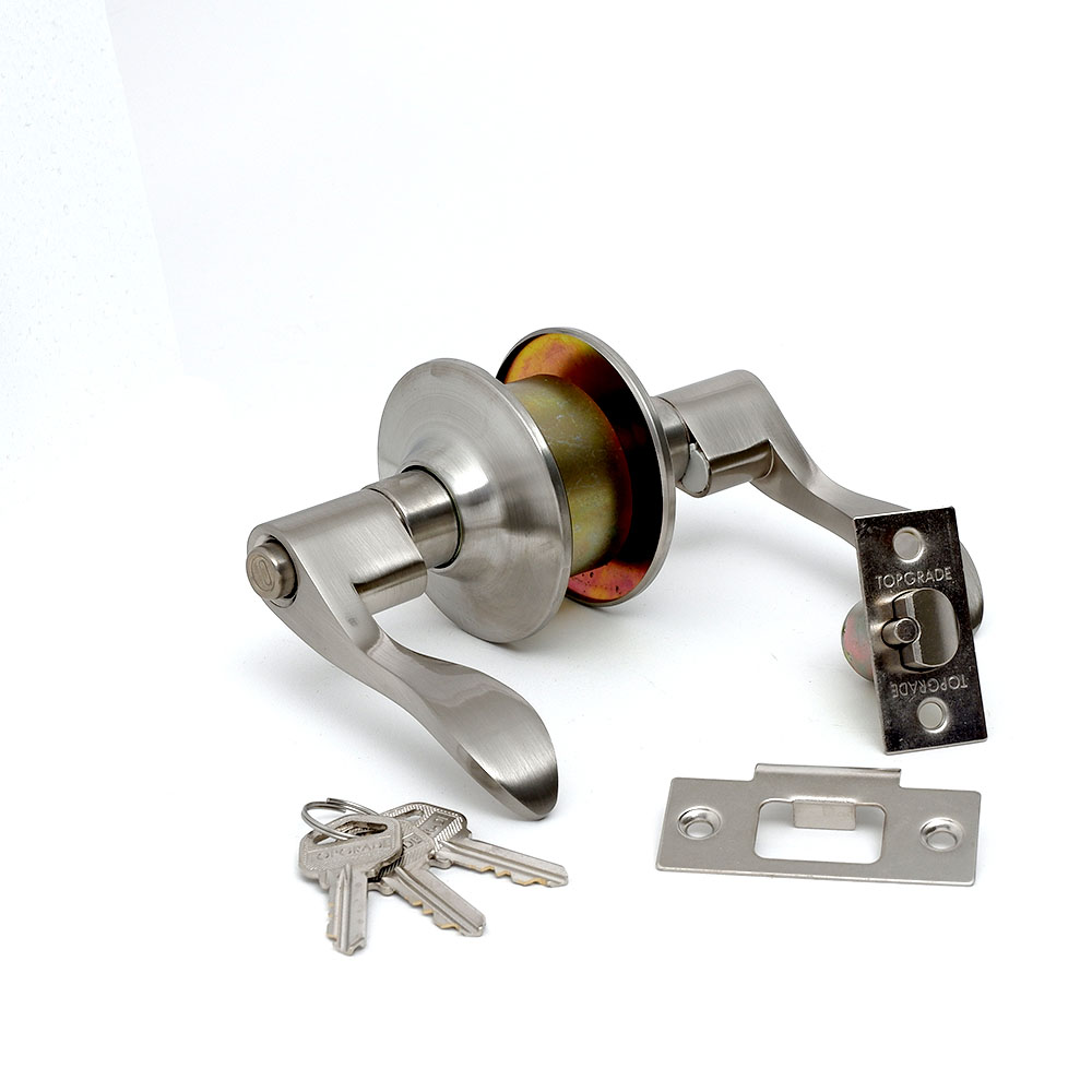 Cylindrical Lever Lockset Satin Nickel Left / Right - CMA