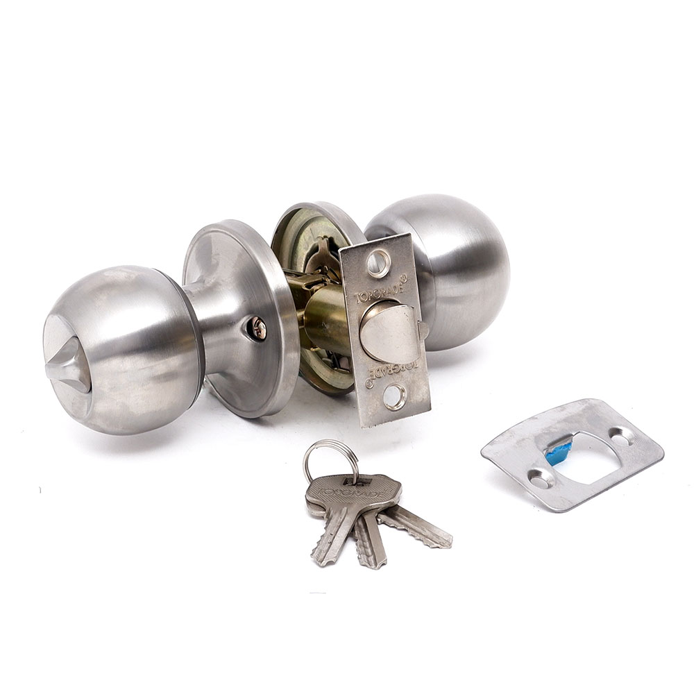 Tubular Knob Lockset Stainless Steel - CMA