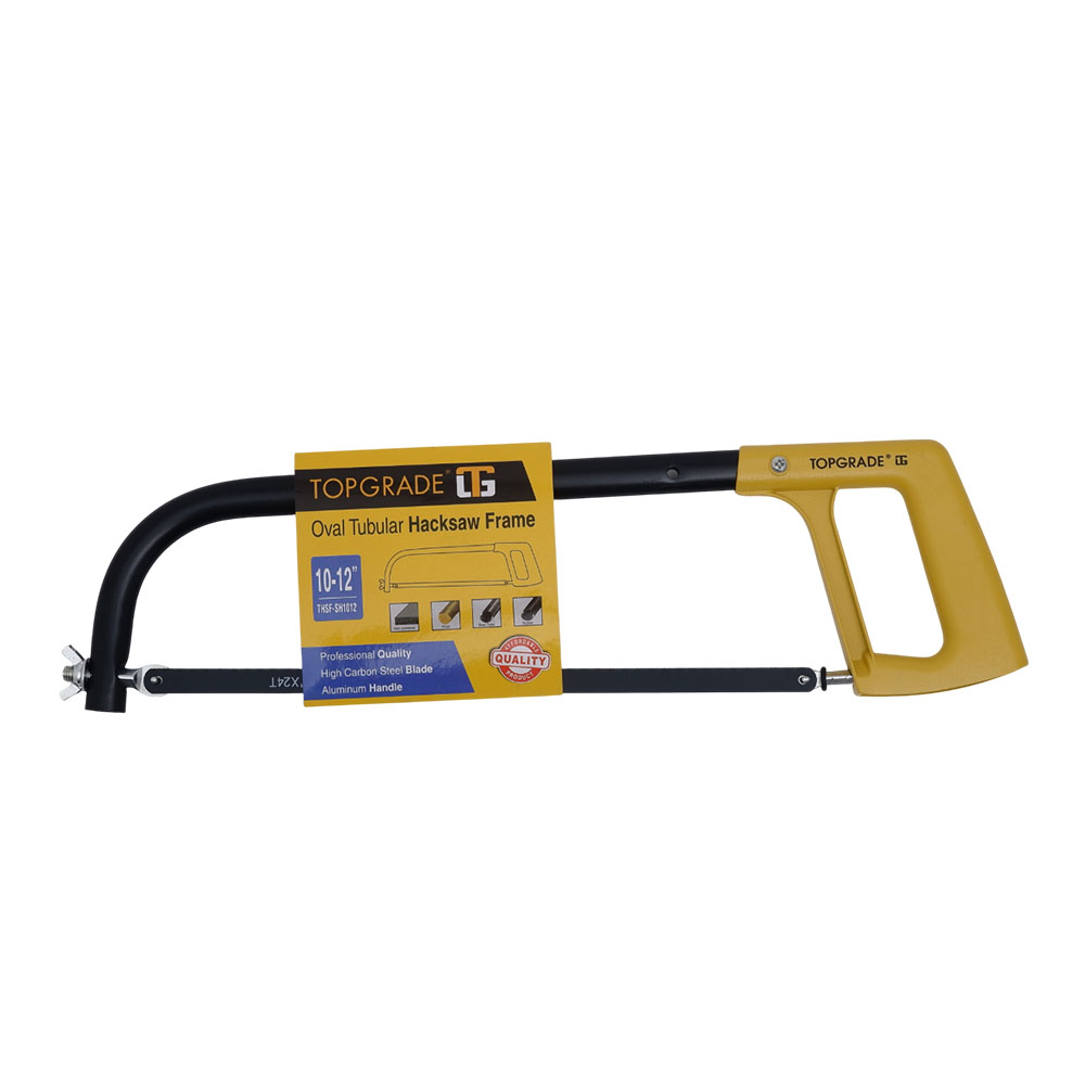 Oval Tubular Hacksaw Frame 10"-12" - Aluminum Handle - CMA